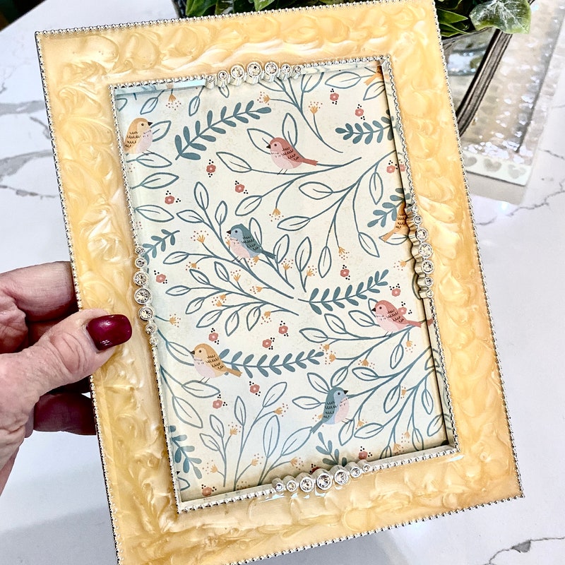 Rhinestone Frames - Etsy