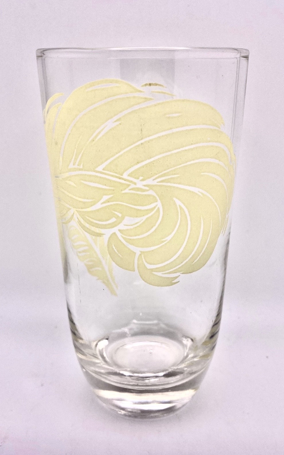 Vintage MCM Feather Tumblers: Pastel Drinking Glasses, Set of 5 - Etsy