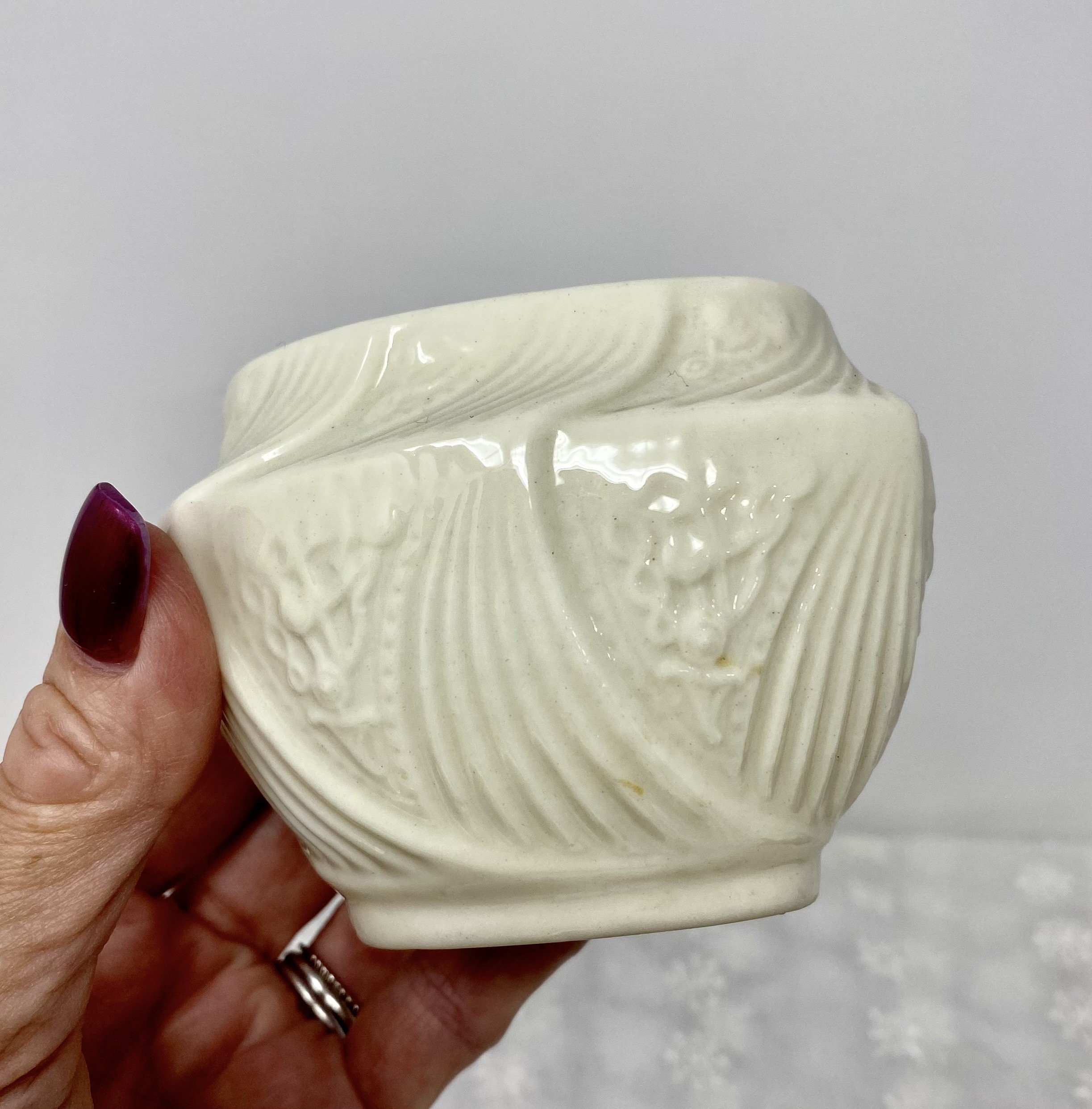 Belleek Neptune Twisted Shell Design Small Vase Trinket Dish - Etsy