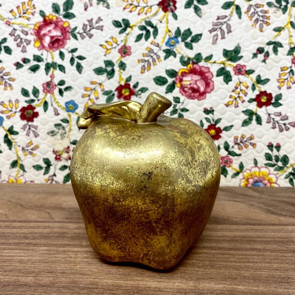 Ceramic Apple Figurines - Etsy