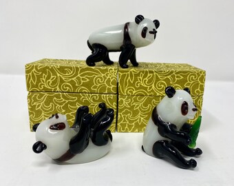 Murano Panda Glass - Etsy