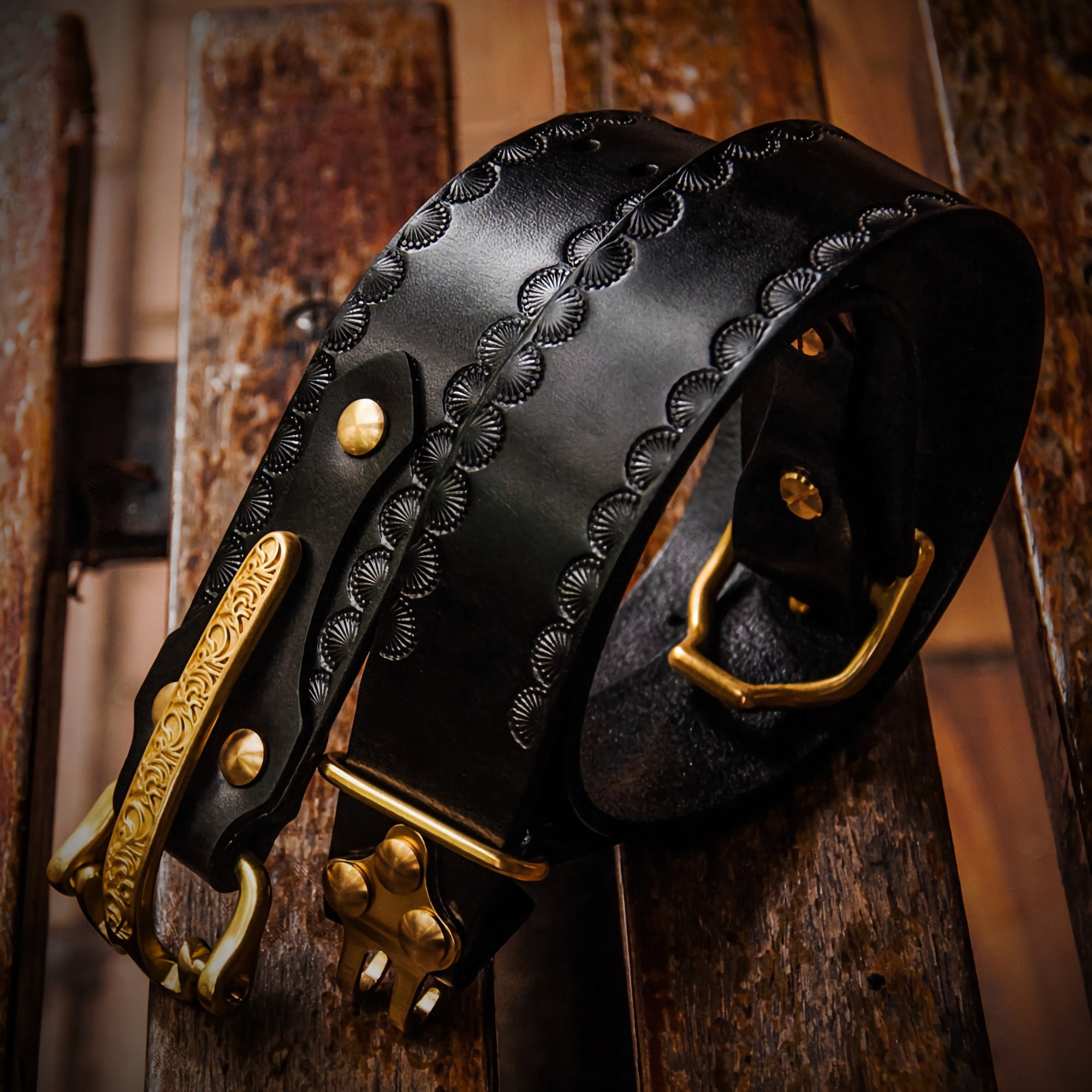 Vintage Cavalry Genuine Leather Belts / Western Men's Belts - Etsy