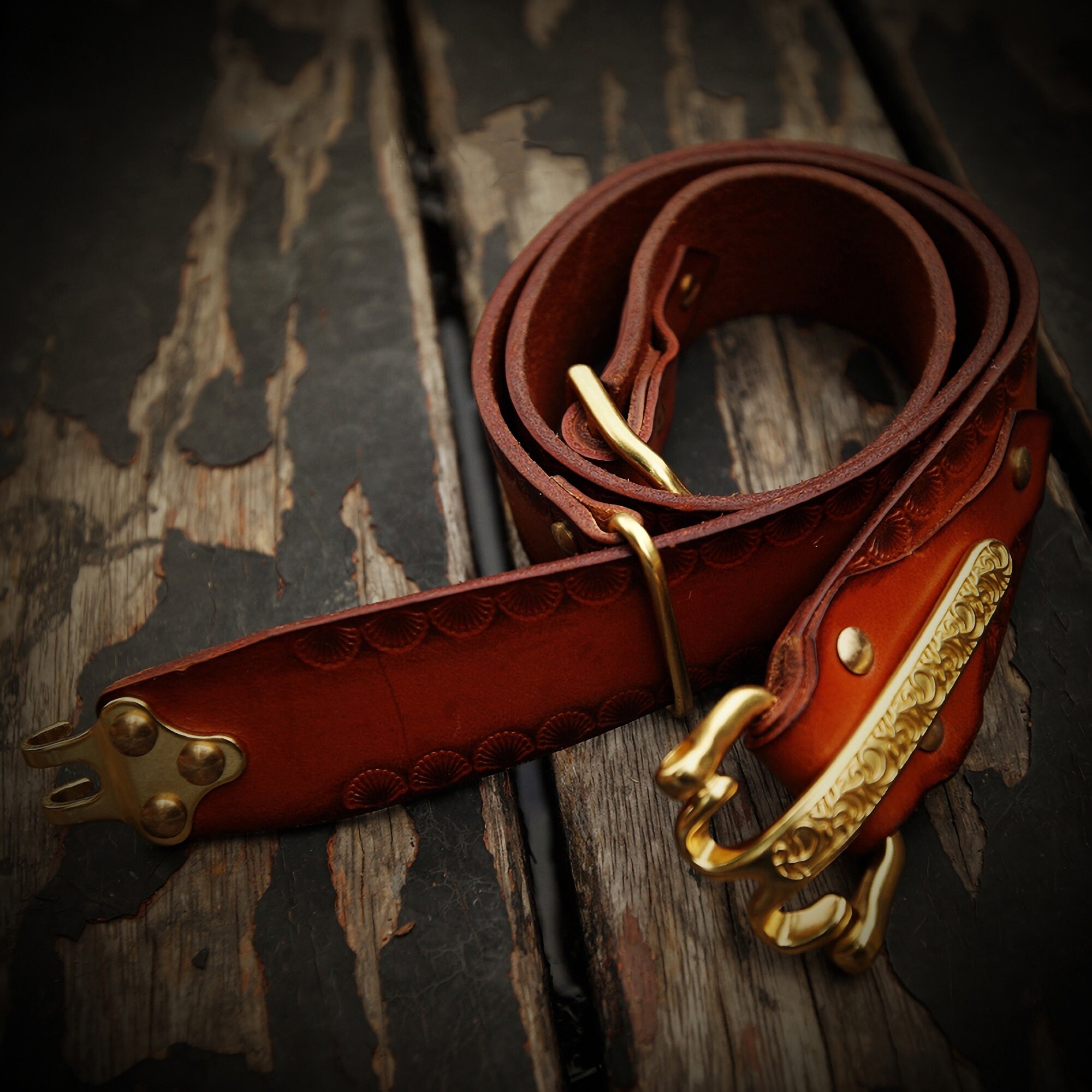 Vintage Cavalry Genuine Leather Belts / Western Men's Belts - Etsy