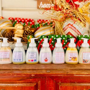 Scented Foaming Hand Soap: Natural Castile Oil, Personalized Gift - Etsy