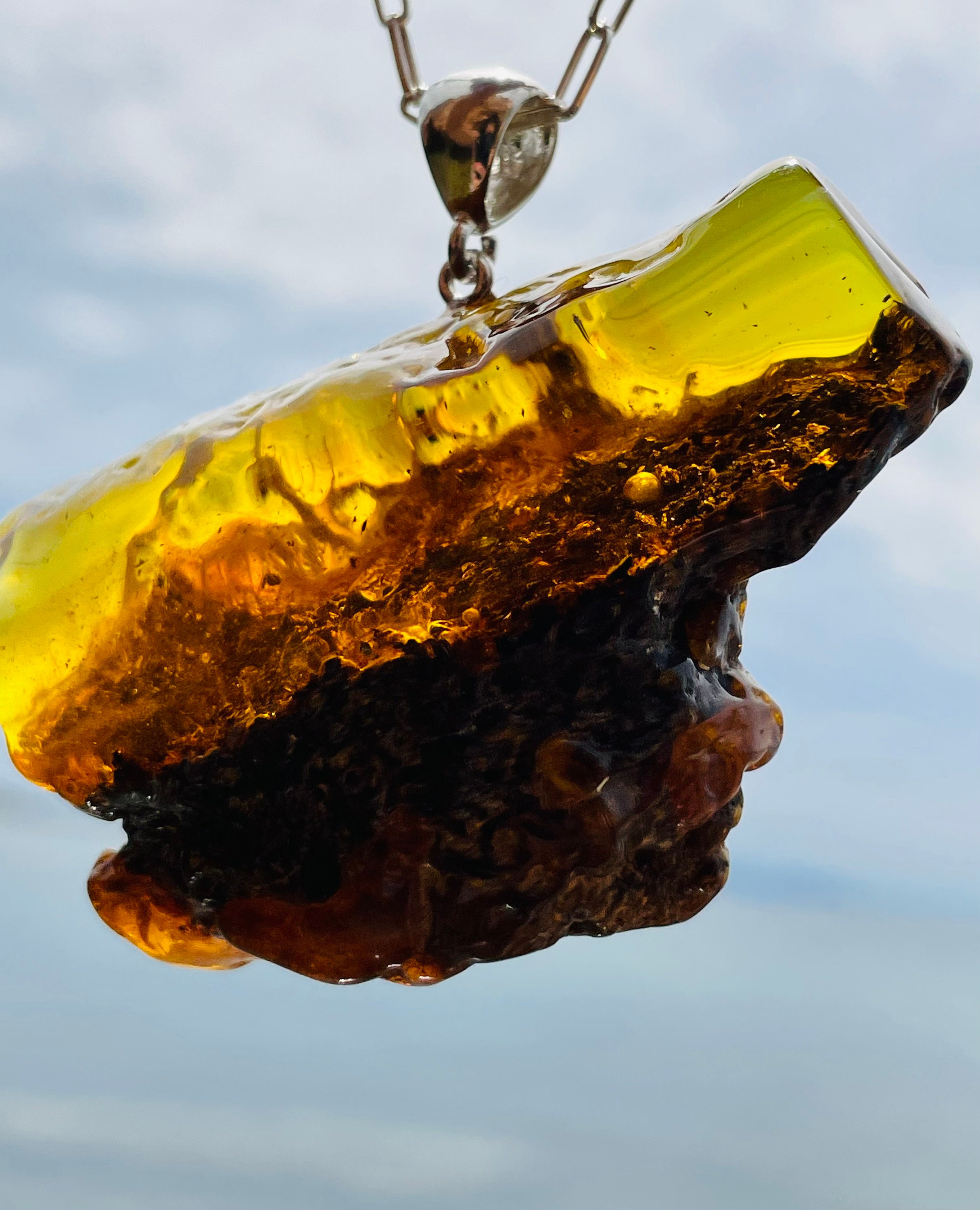 Magic Amber Pendant With Natural Man Face Epic Man Face - Etsy