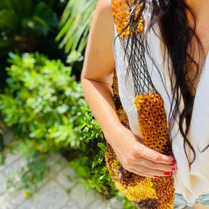 Unique Amber Handbag , Unique Handmade Amber Bag, Amber Handbag, Large ...