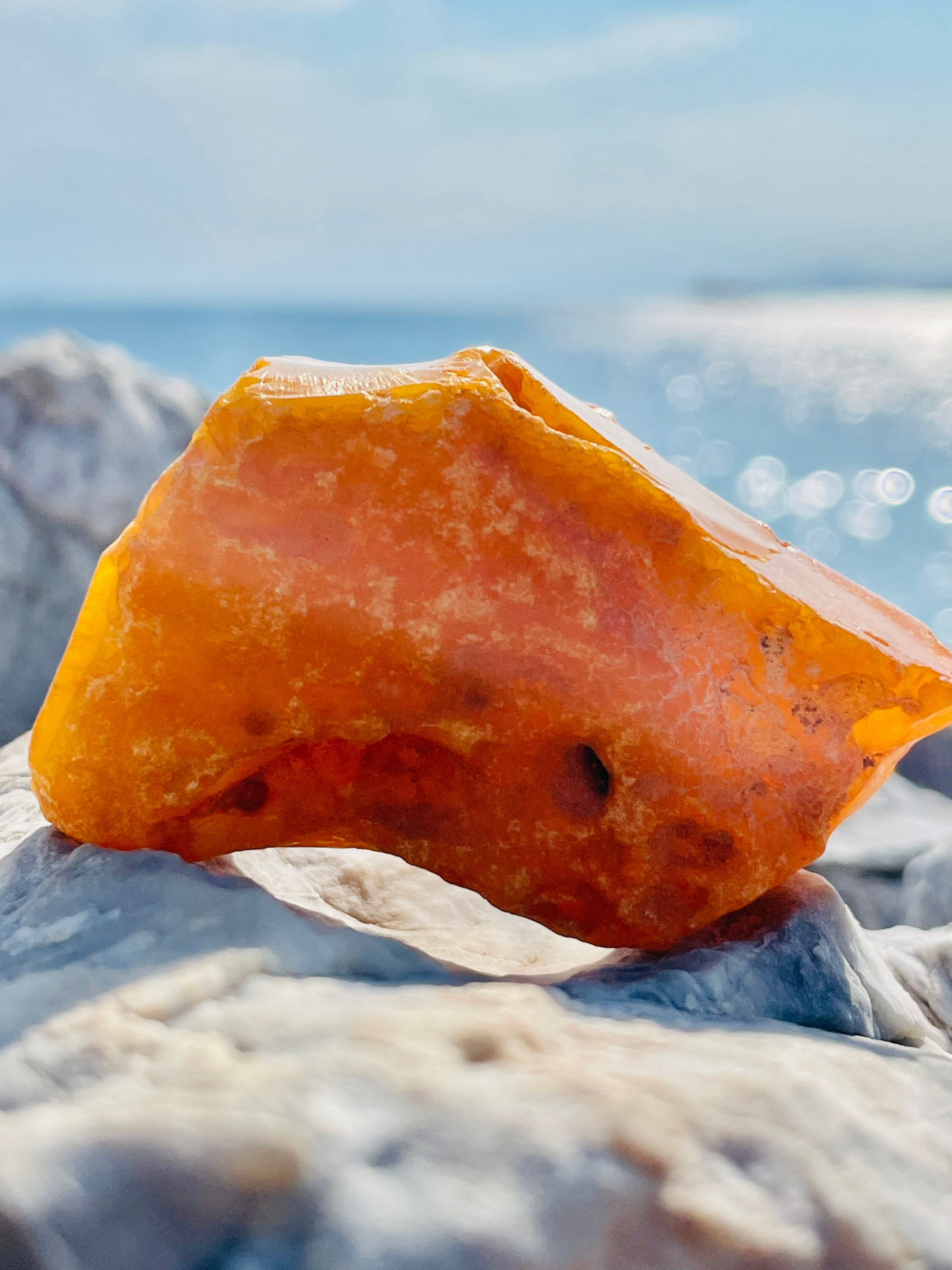 High Quality Raw Amber Large Amber Stone White Raw Amber - Etsy