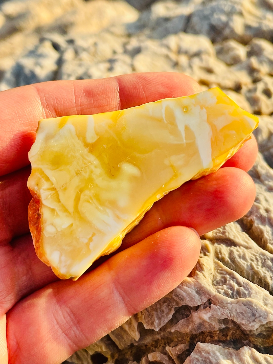 Fantastic Natural White Amber , LARGE Raw Amber, Amber , Raw Landscape Amber, Natural Baltic ...