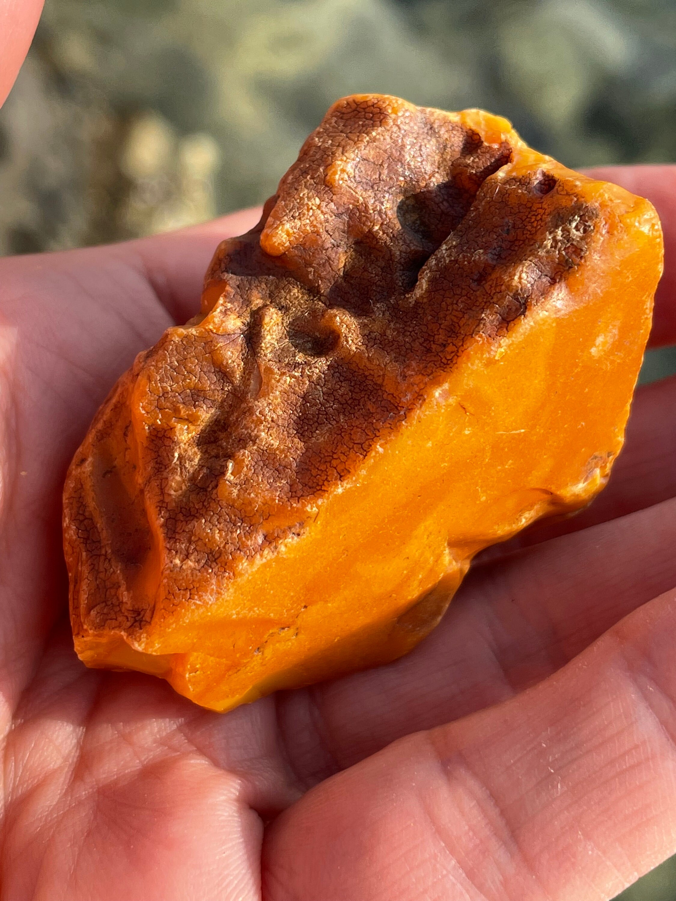 Butterscotch Raw Amber Stone Large Raw Landscape Amber - Etsy