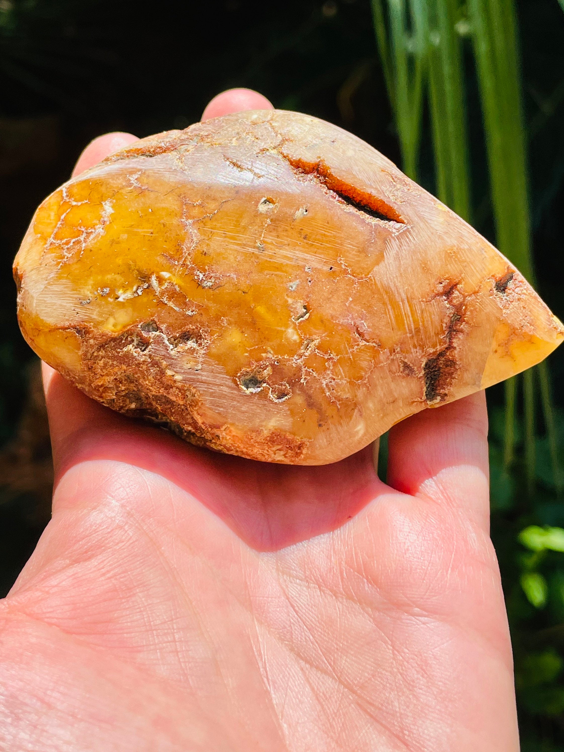 HUGE Amber Stone Natural Amber Stone Landscape Amber Stone - Etsy