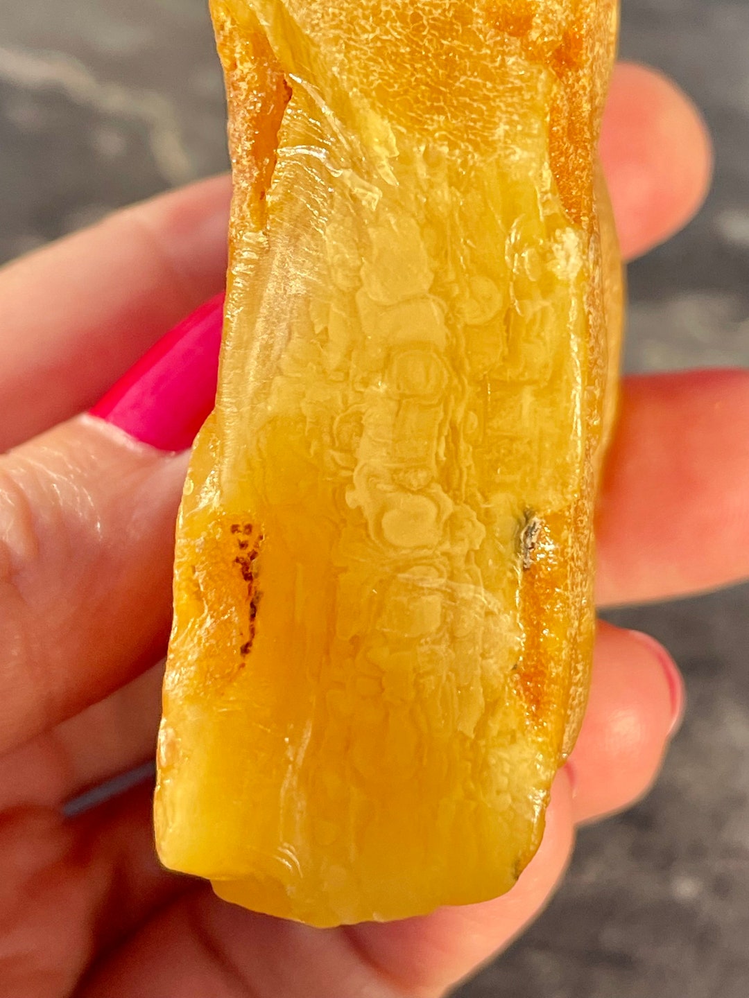 Énorme ambre naturel, GRAND ambre brut 44 g, pierre d'ambre de la ...