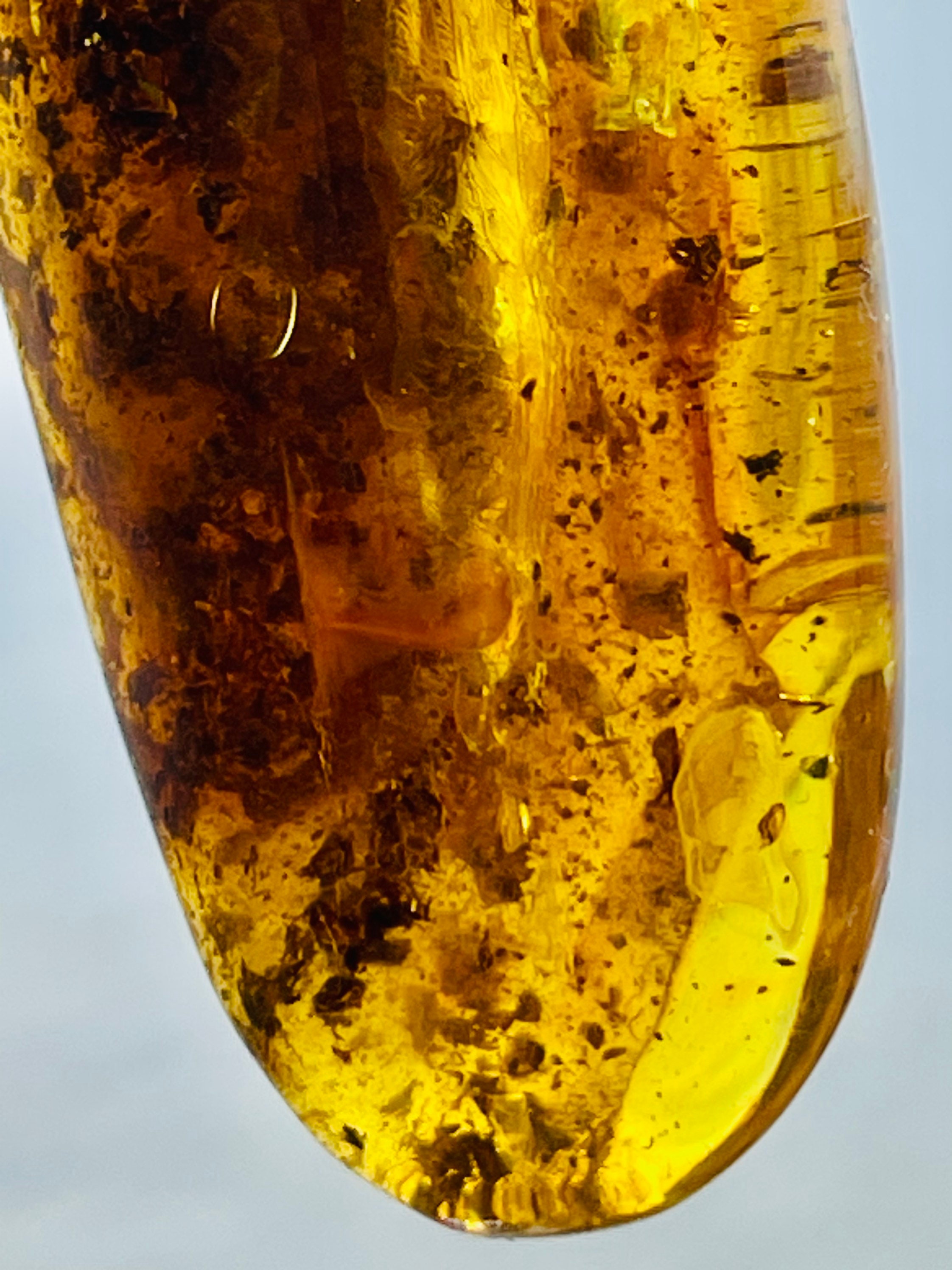 Huge Amber Pendant With Inclusions large Amber Pendant With - Etsy