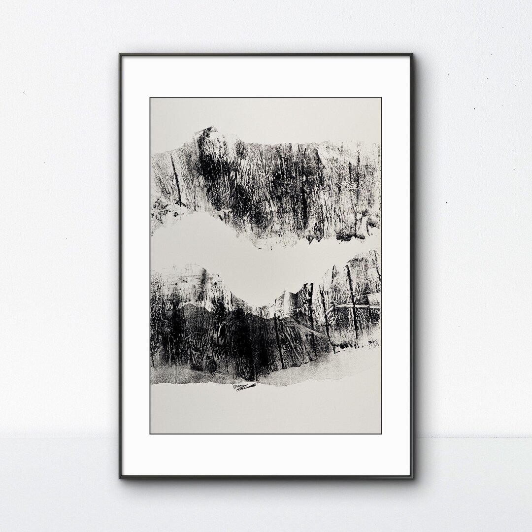 One of a Kind, Unique, Modern Graphics Made Using the Monotype ...