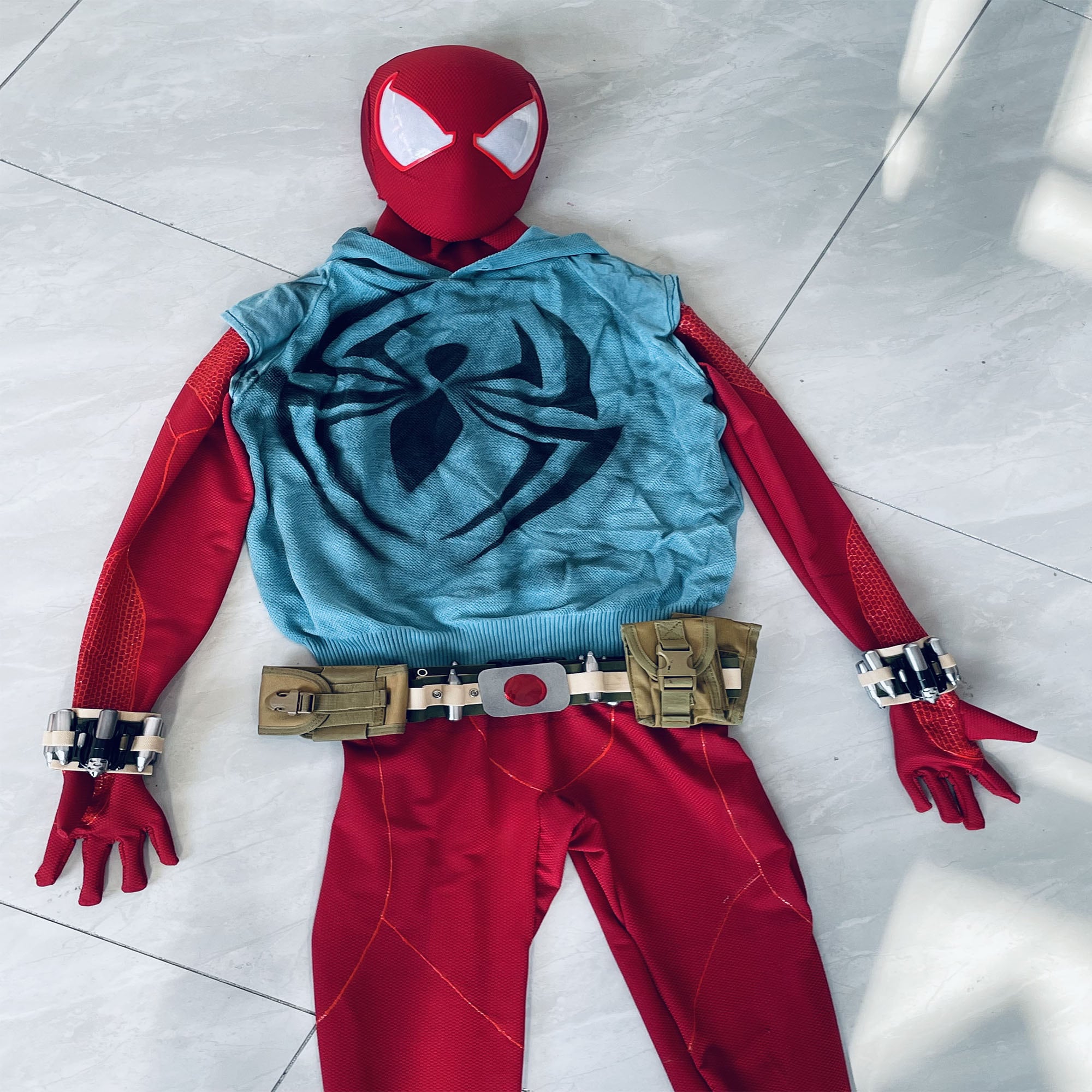 Scarlet Spider-man Suit Customization. Scarlet Spider-man - Etsy