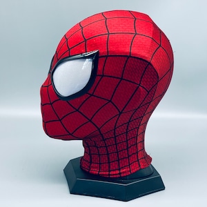 Customized Spiderman Mask With Faceshell,magnetic Lenses,wearable Movie ...