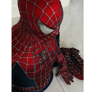 Spider-man Suit Customization. Sam Raimi Spider-man Customized Mask ...
