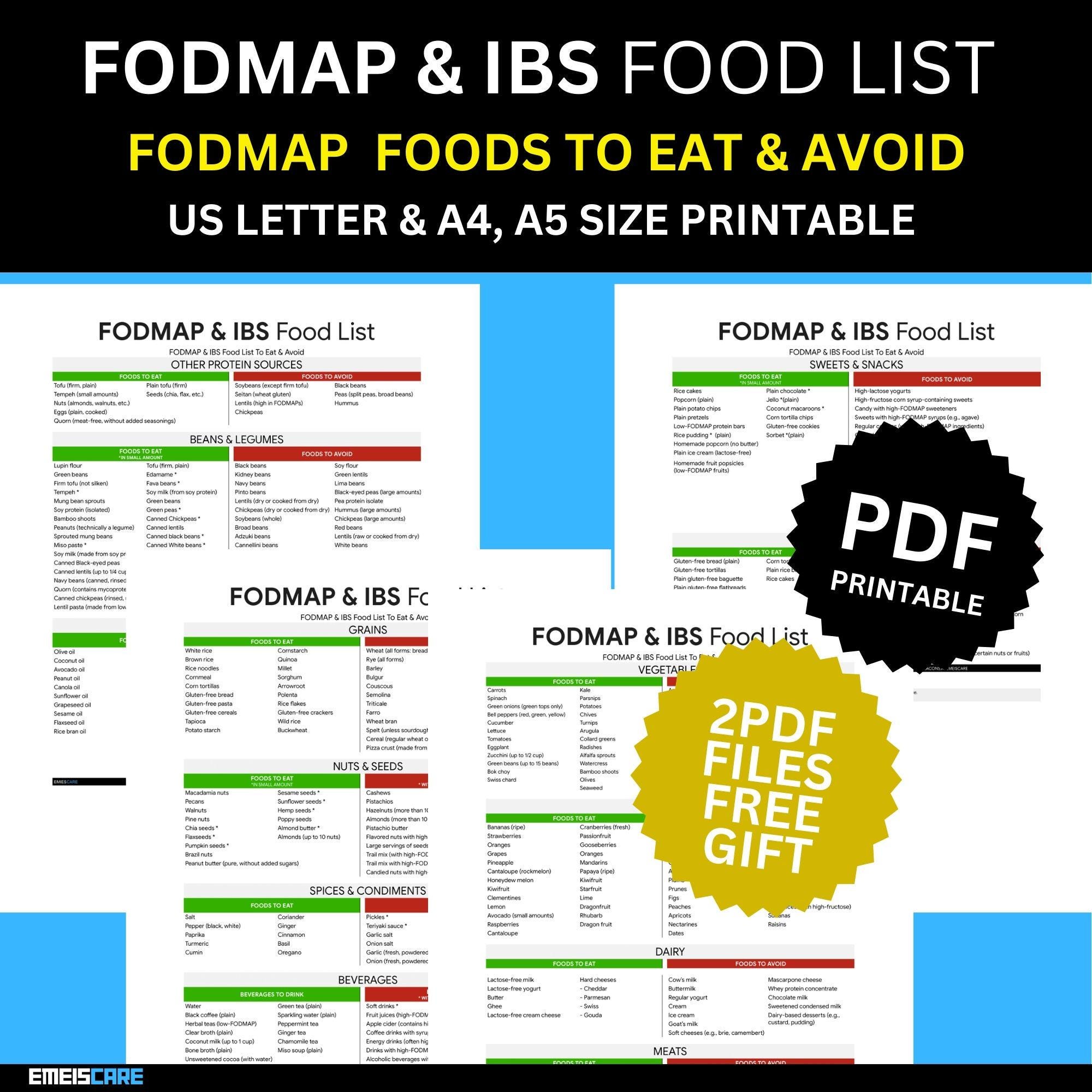 Low FODMAP Diet & Food Chart: Everything You Need To Know About The FODMAP Diet In Lifestyle ...