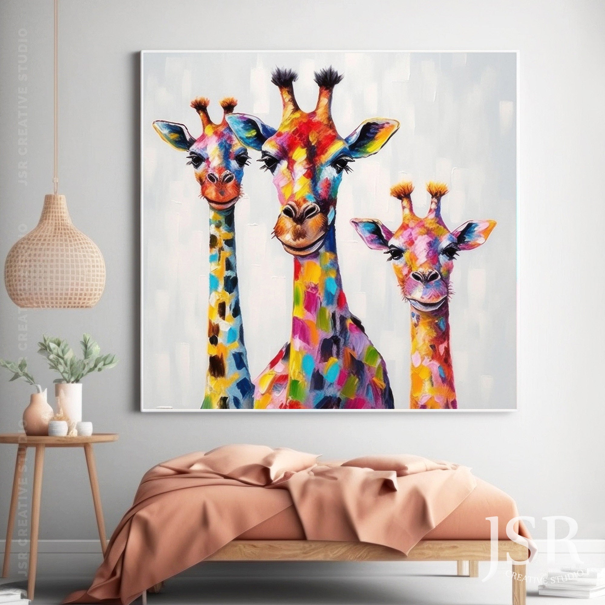 Giraffe Abstract