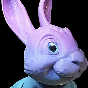 Articulated Bunny Rabbit - 3D Printed - Etsy