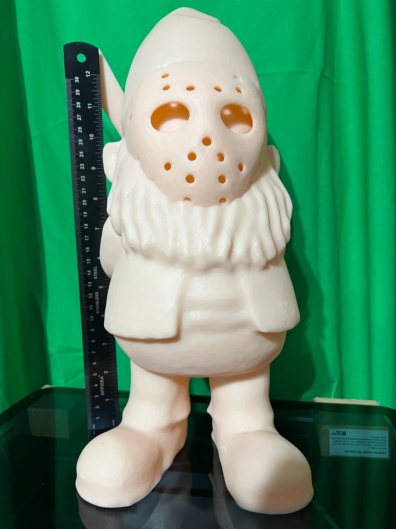 14" XXL LED Friday the 13th Garden Gnome / Jason Voorhees / Slasher ...