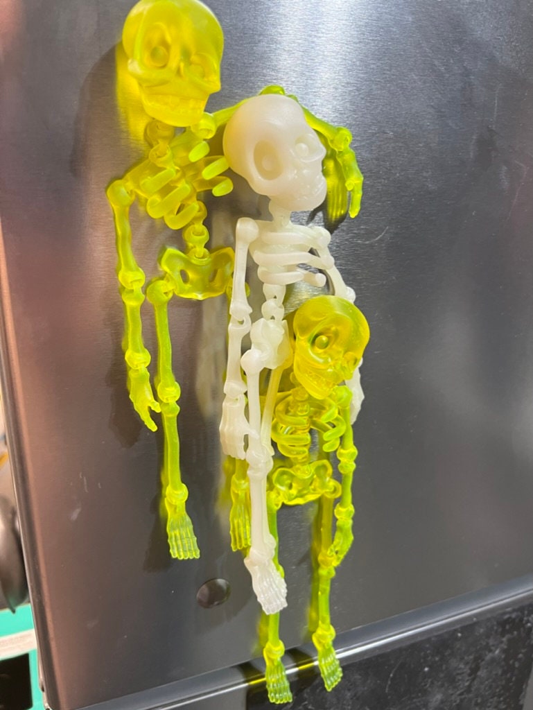 UV Reactive Skeleton / Trick or Treat / Flexi-skeleton - Etsy