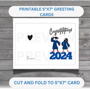 Printable Happy Graduation Card Template, Happy Graduation 2024 ...