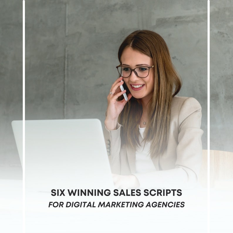 Six Sales Scripts Ebook Sales Digital Marketing Study Guide - Etsy