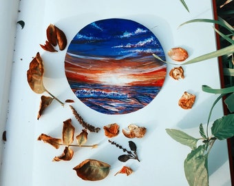Tigers/ Hand Painted Abalone Shell/ Sea Shell Art/ Hand - Etsy