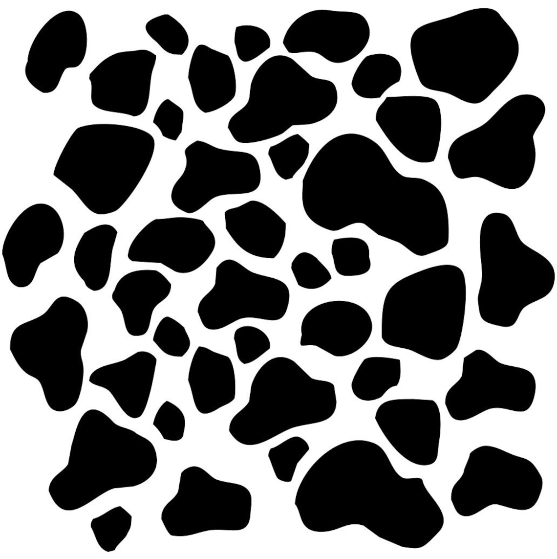 Cow Print Svg, Cow Pattern Svg, Heifer Svg, Animal Print, Seamless ...