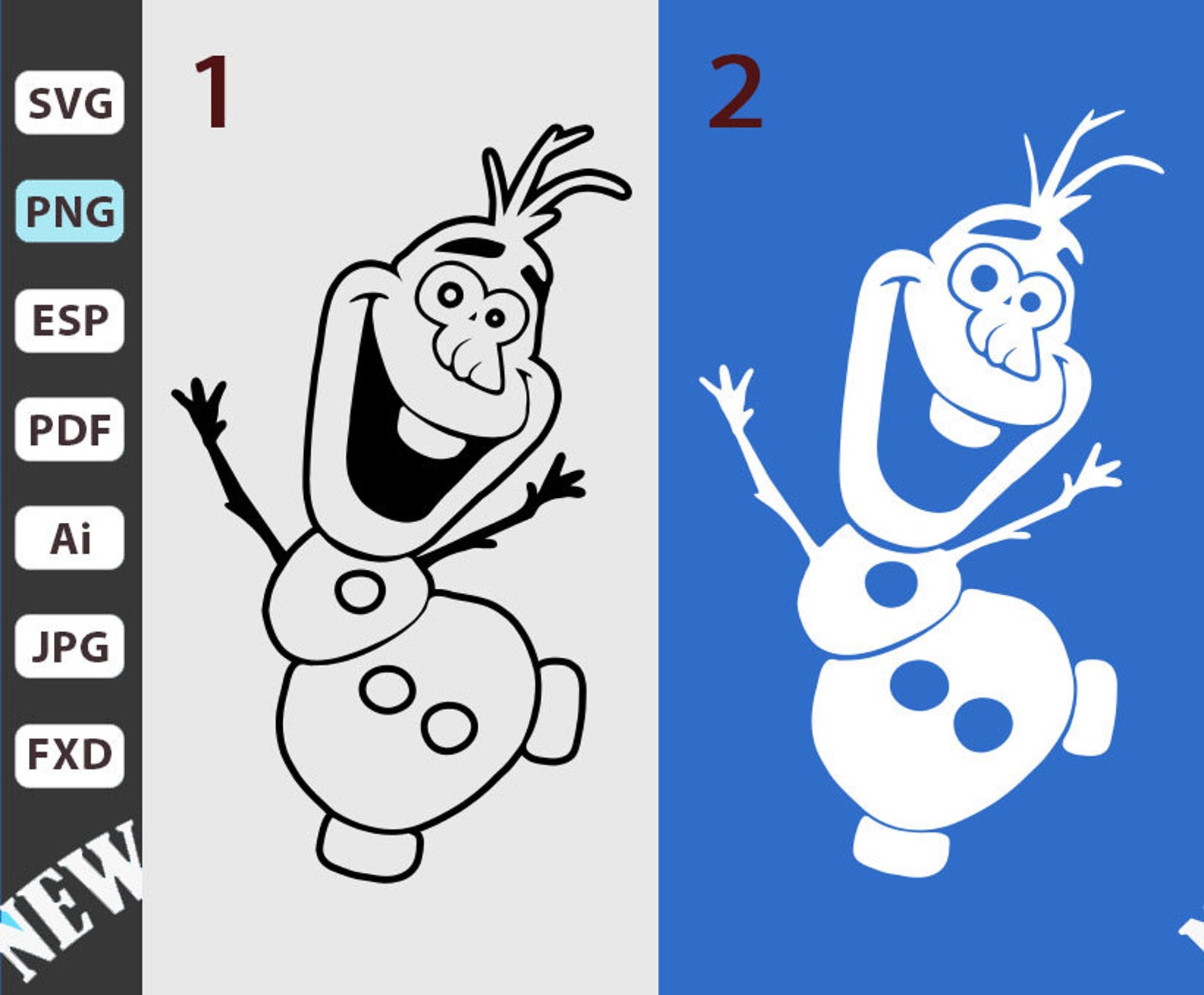 Froze Cricut, Olaf PNG, Olaf DXF, Olaf SVG, Olaf Cut Files, Paper ...