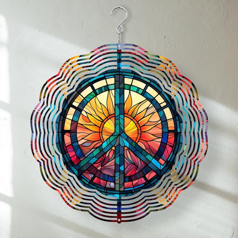 Peace Sign Yard Art - Etsy