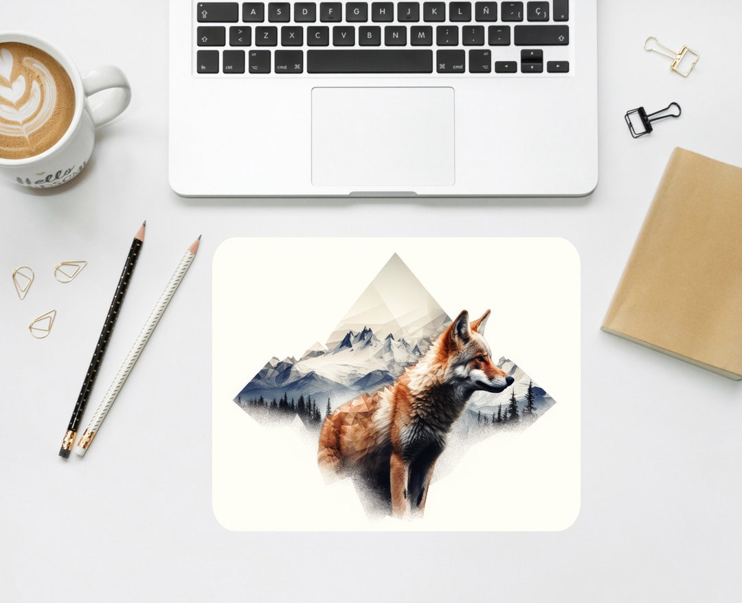 Personalized Mouse Pad: Red Fox Nature Design - Etsy