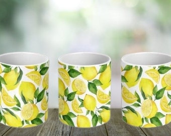Handmade Ceramic Lemon Mug - Etsy
