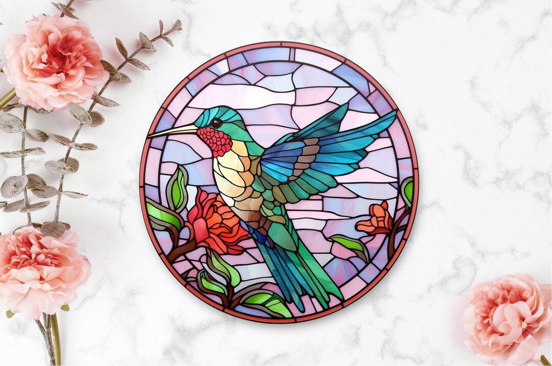 Hummingbird Aluminum Door Sign, Wreath Sign, Handcrafted Decoration ...