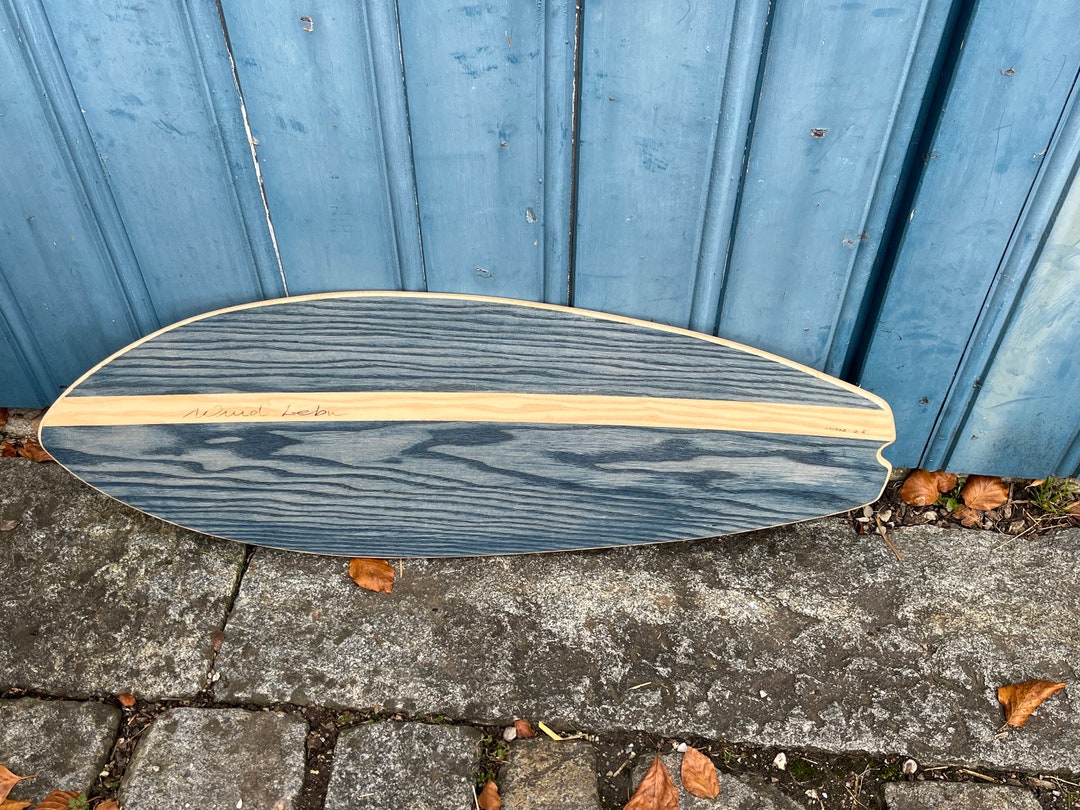 Curved Balance Board Including Cork Roll by Wuid Lebn/ash Veneer Wood ...