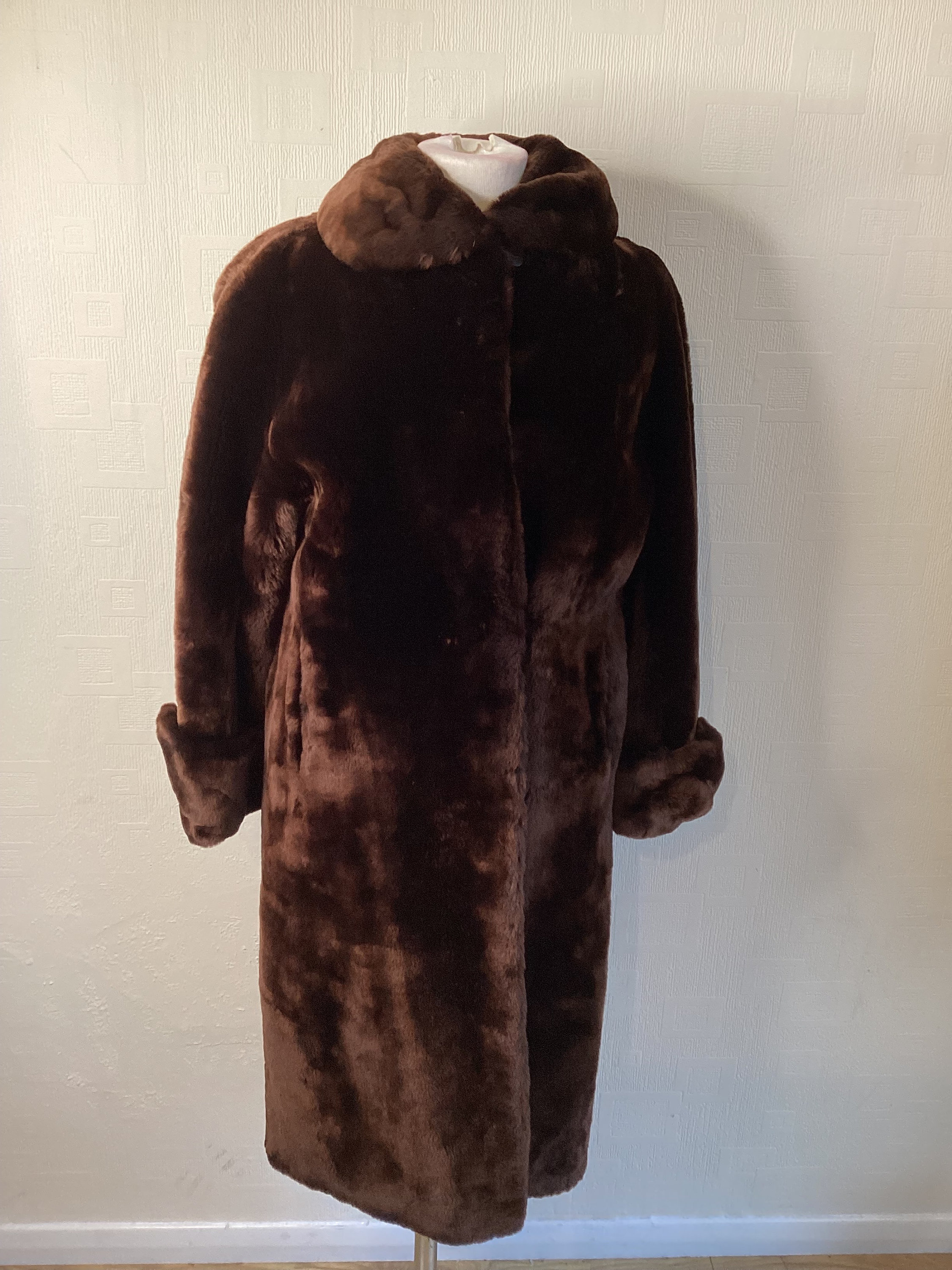 Vintage 1950s Mouton Beaver Lamb Rockabilly 50s Pannofix Polished ...