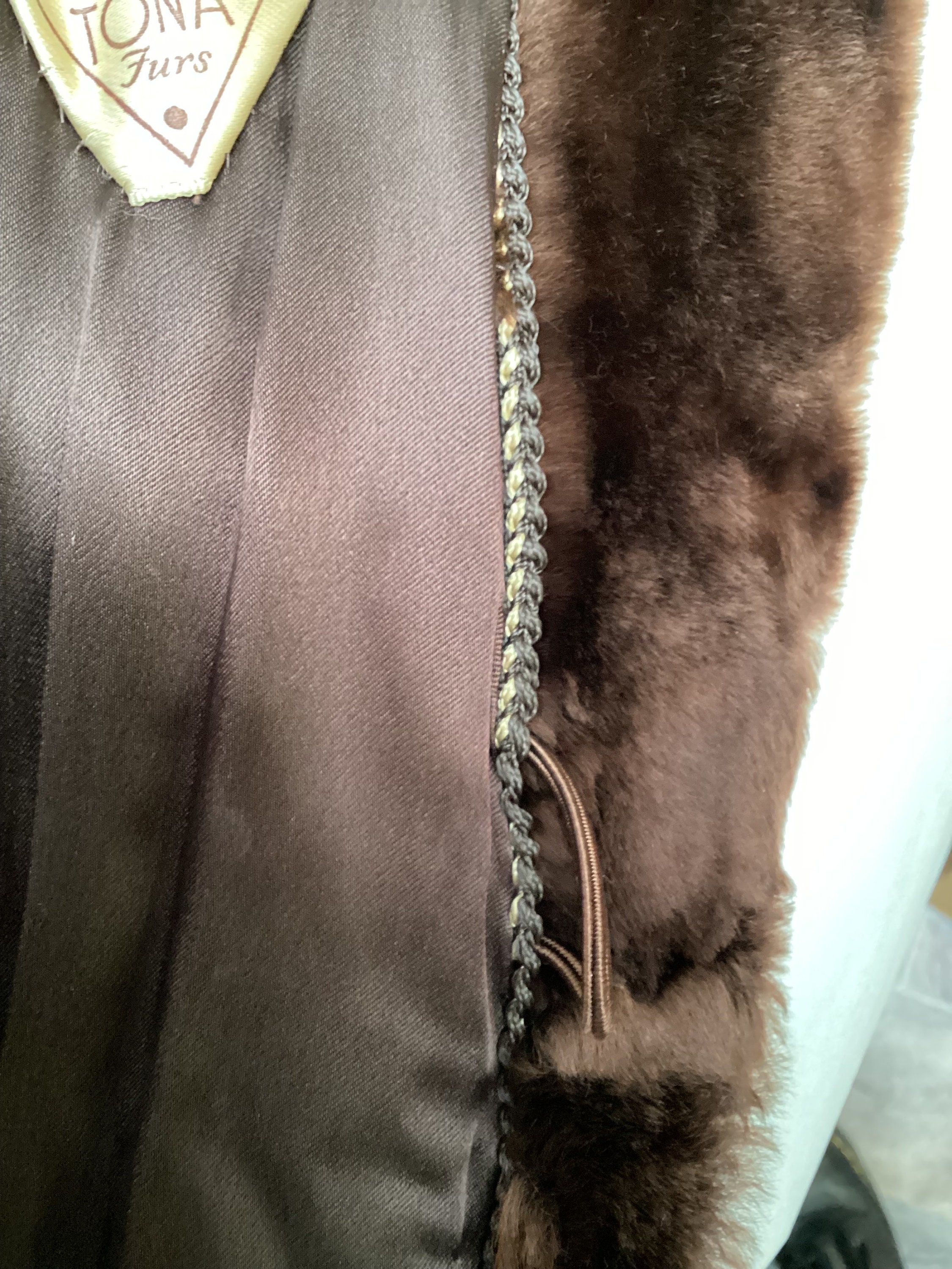 Vintage 1950s Mouton Beaver Lamb Rockabilly 50s Pannofix Polished ...