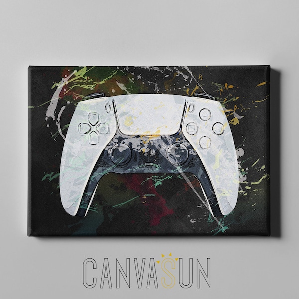 Ps5 Controller Poster - Etsy