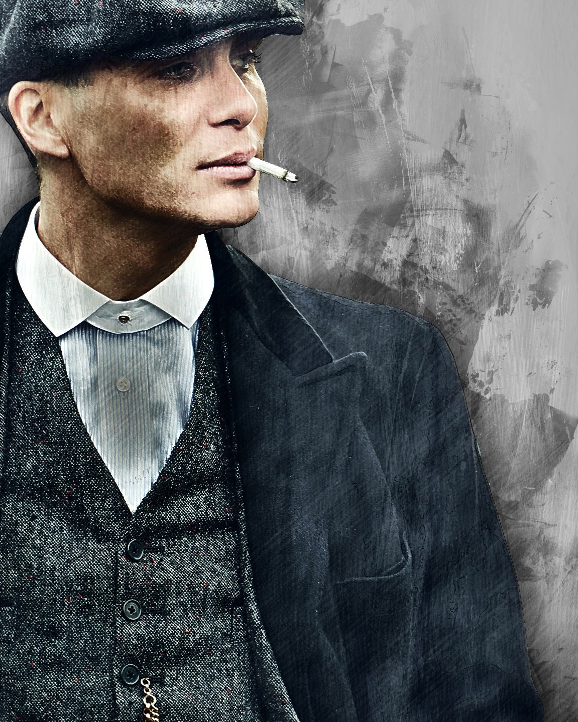Thomas Shelby Canvas Print Poster Thomas Shelby Canvas Ready - Etsy