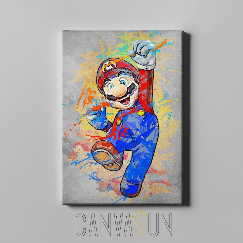 Super Mario Poster - Etsy