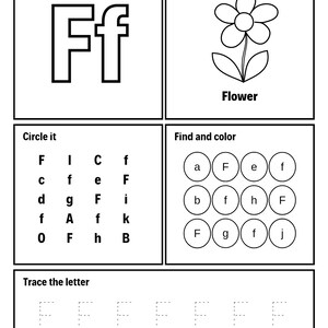 26 Printable Alphabet Worksheets. Coloring Pages. Circle It. Find and ...