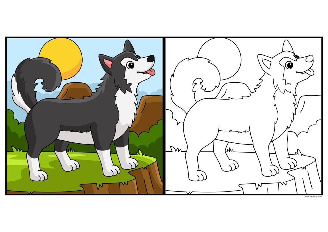 Animals Coloring for Kids 100 Pages PDF Download - Etsy