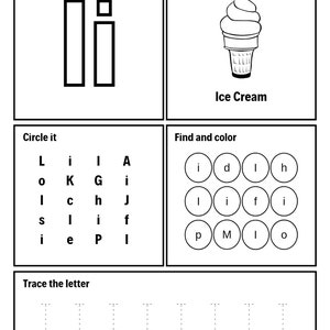 26 Printable Alphabet Worksheets. Coloring Pages. Circle It. Find and ...