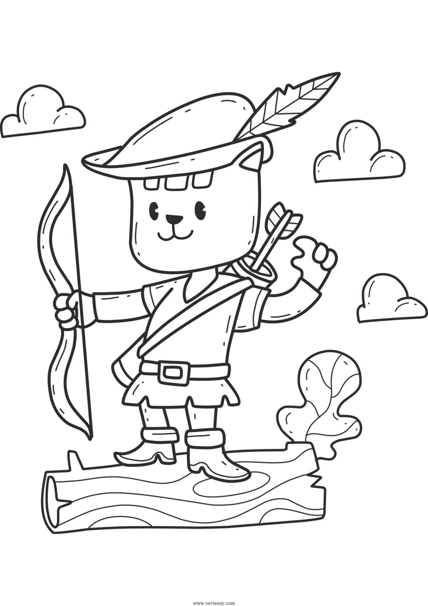 Super Cat Coloring for Kids Coloring Books Coloring 33 - Etsy