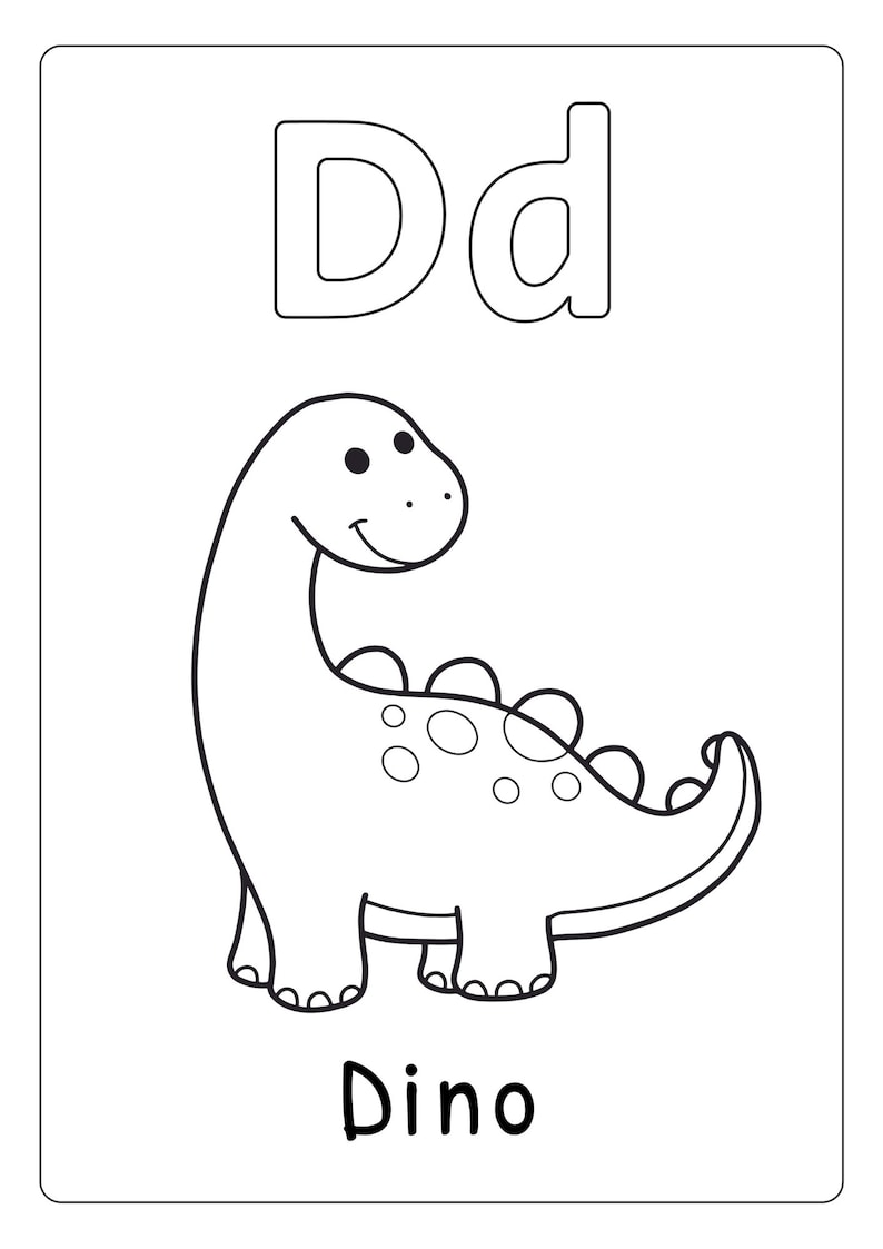 Alphabet Worksheets. Coloring Alphabet. Preschool & Kindergarten ...
