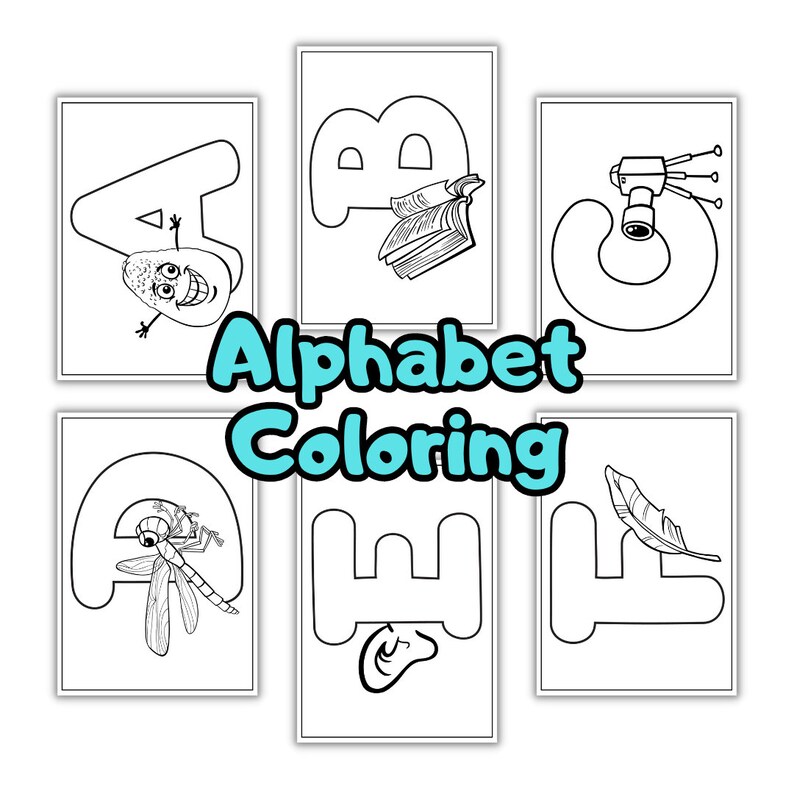160 Coloring Pages. Animals, Vehicles, Fruits, Vegetables, Robots ...