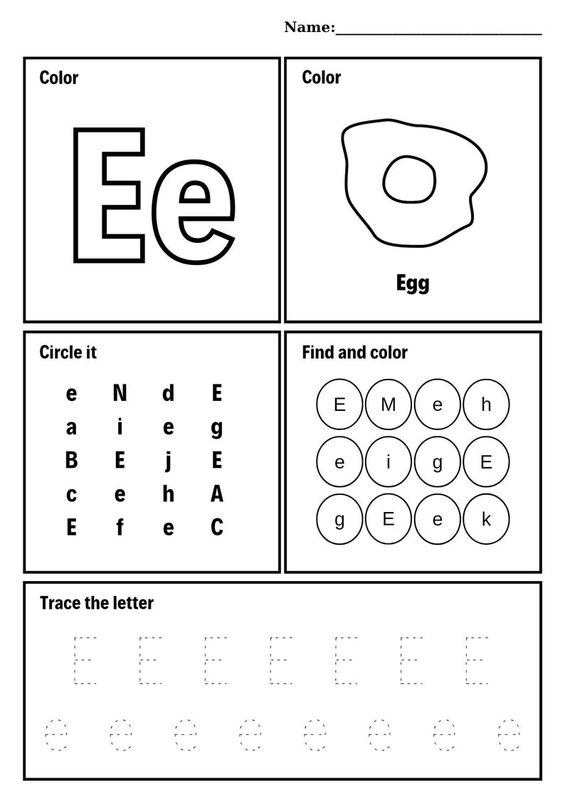 26 Printable Alphabet Worksheets. Coloring Pages. Circle It. Find and ...