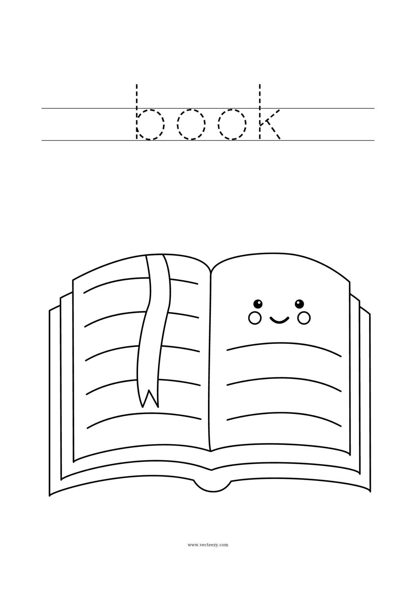 Writing Practice and Coloring for Kids. Coloring 40 Pages. Kids ...