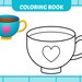 Coloring Book 32 Pages. Printable Worksheets. Kids Activities. version ...