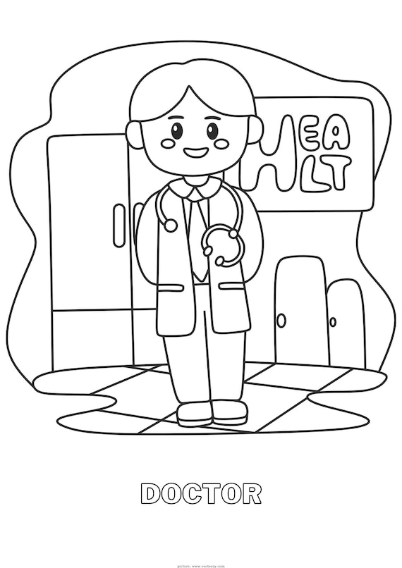 10th Doctor Who Coloring Pages